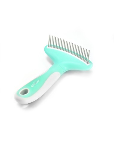 Rake with stainless steel tips for dogs and cats